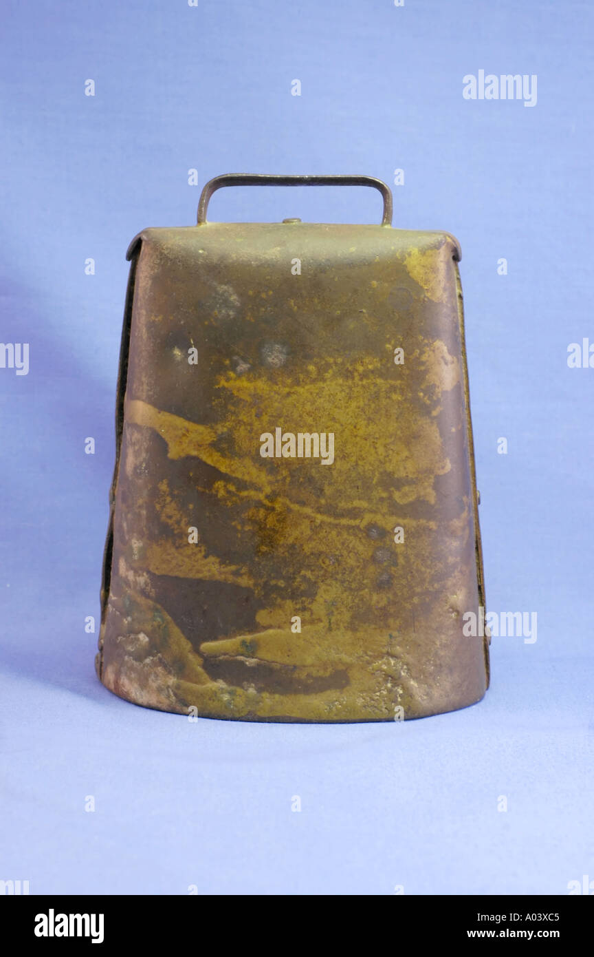 Cow bell antique vintage hi-res stock photography and images - Alamy