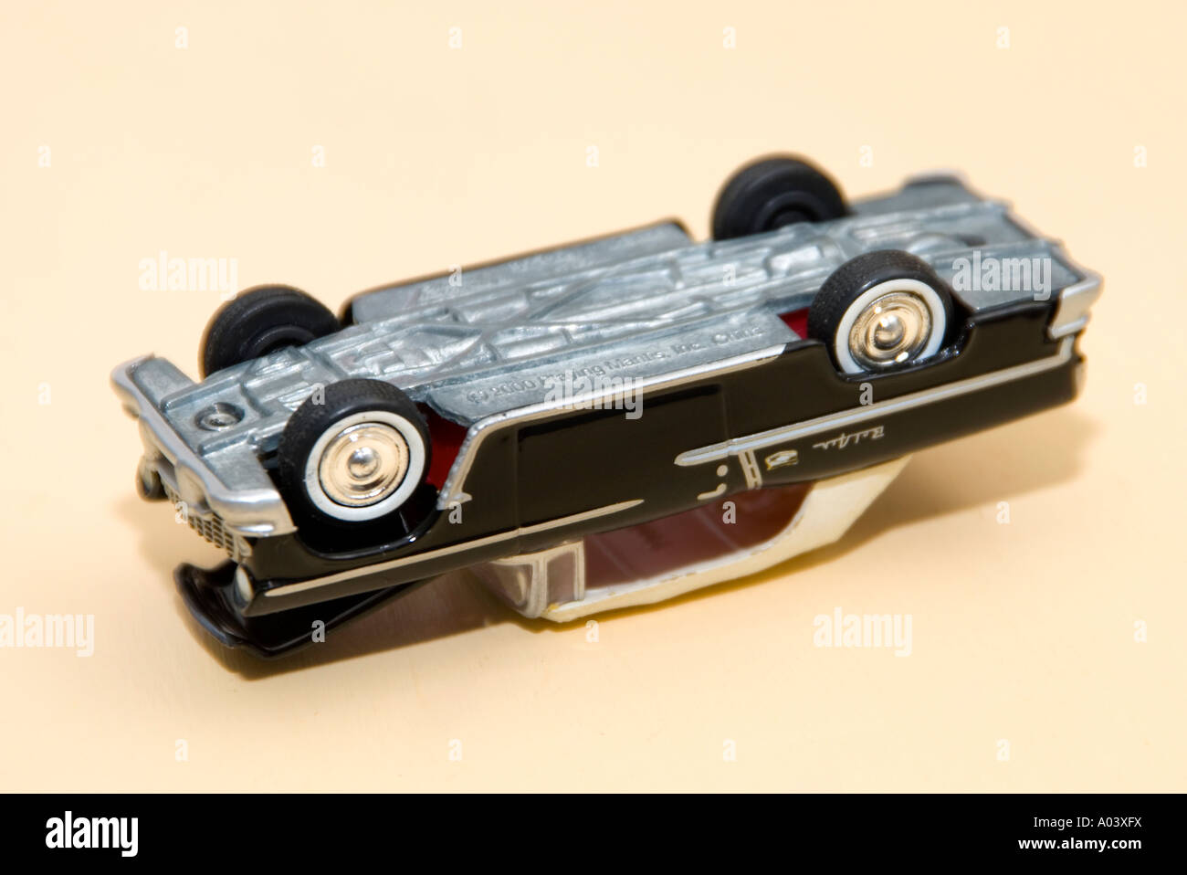 Toy Car Wreck Stock Photo - Alamy
