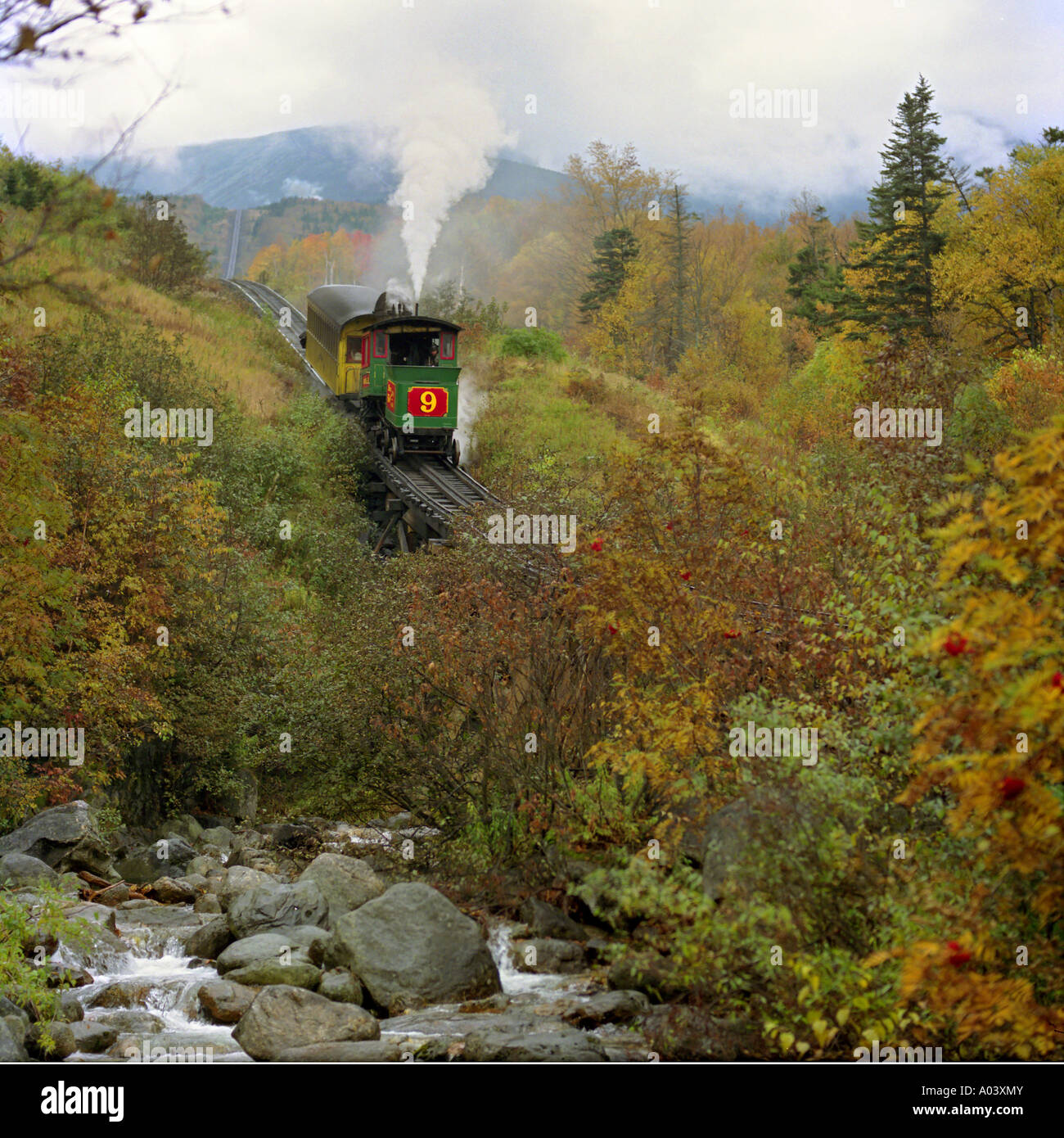 Historic Cog Railway Stock Photo - Alamy