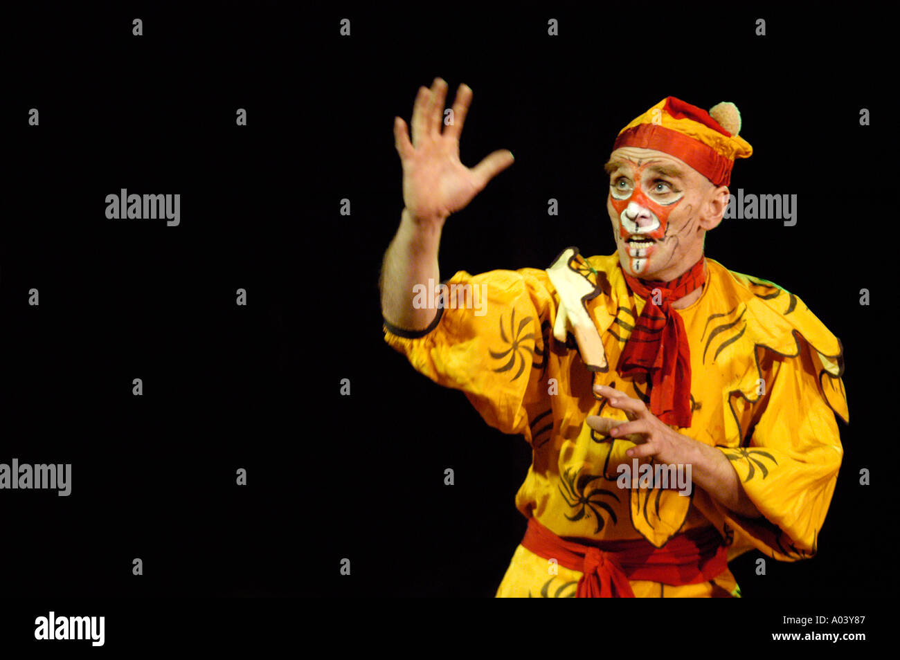 stage mime actor Stock Photo - Alamy