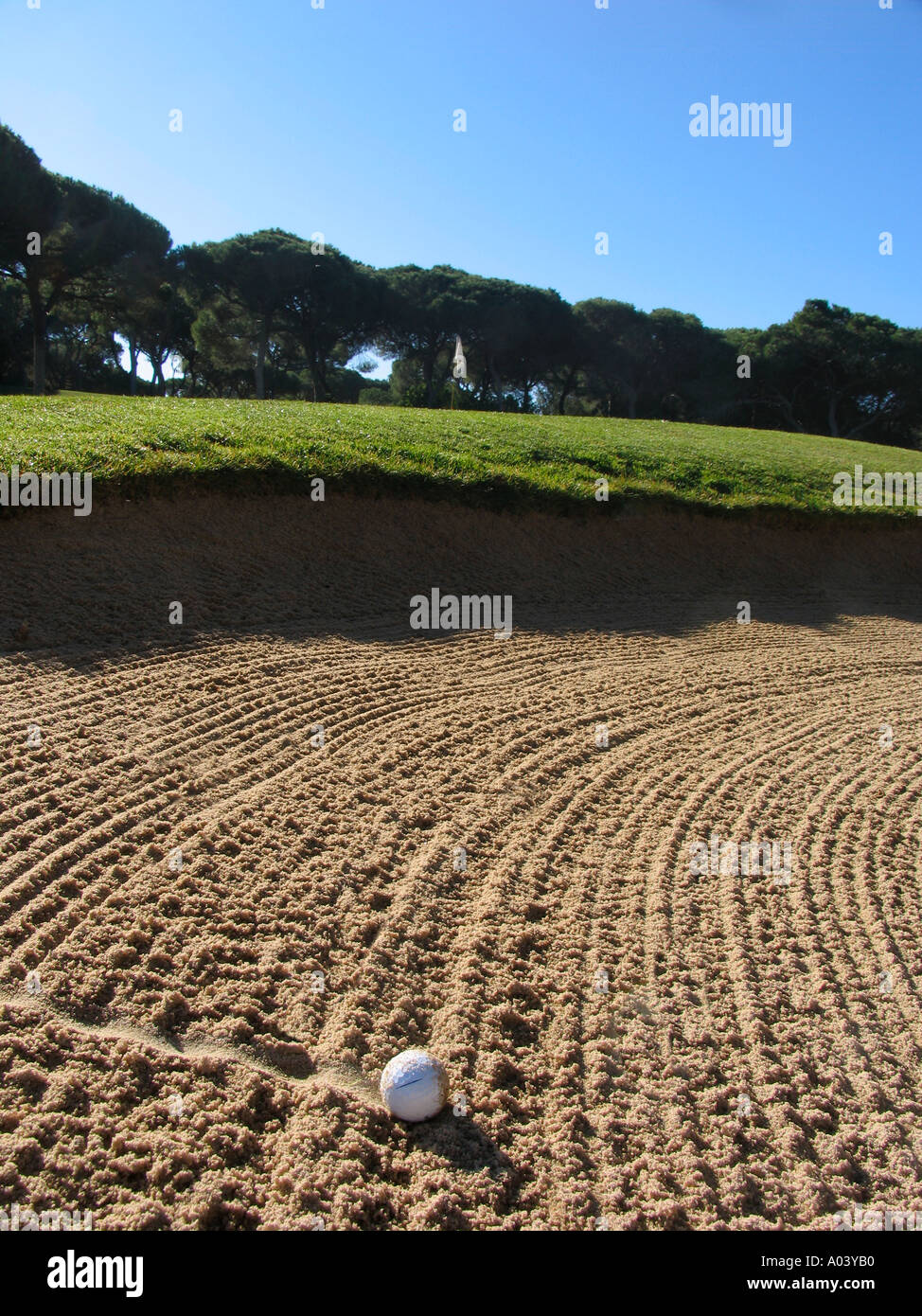 Bunkered hi-res stock photography and images - Alamy