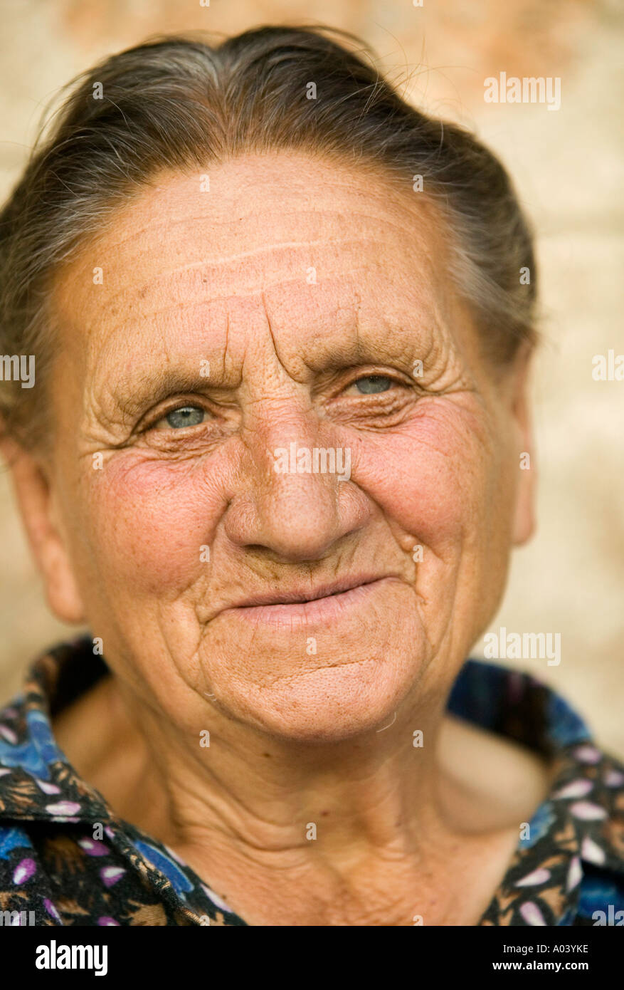 Bulgarian woman, Mirkovo, Bulgaria Stock Photo - Alamy
