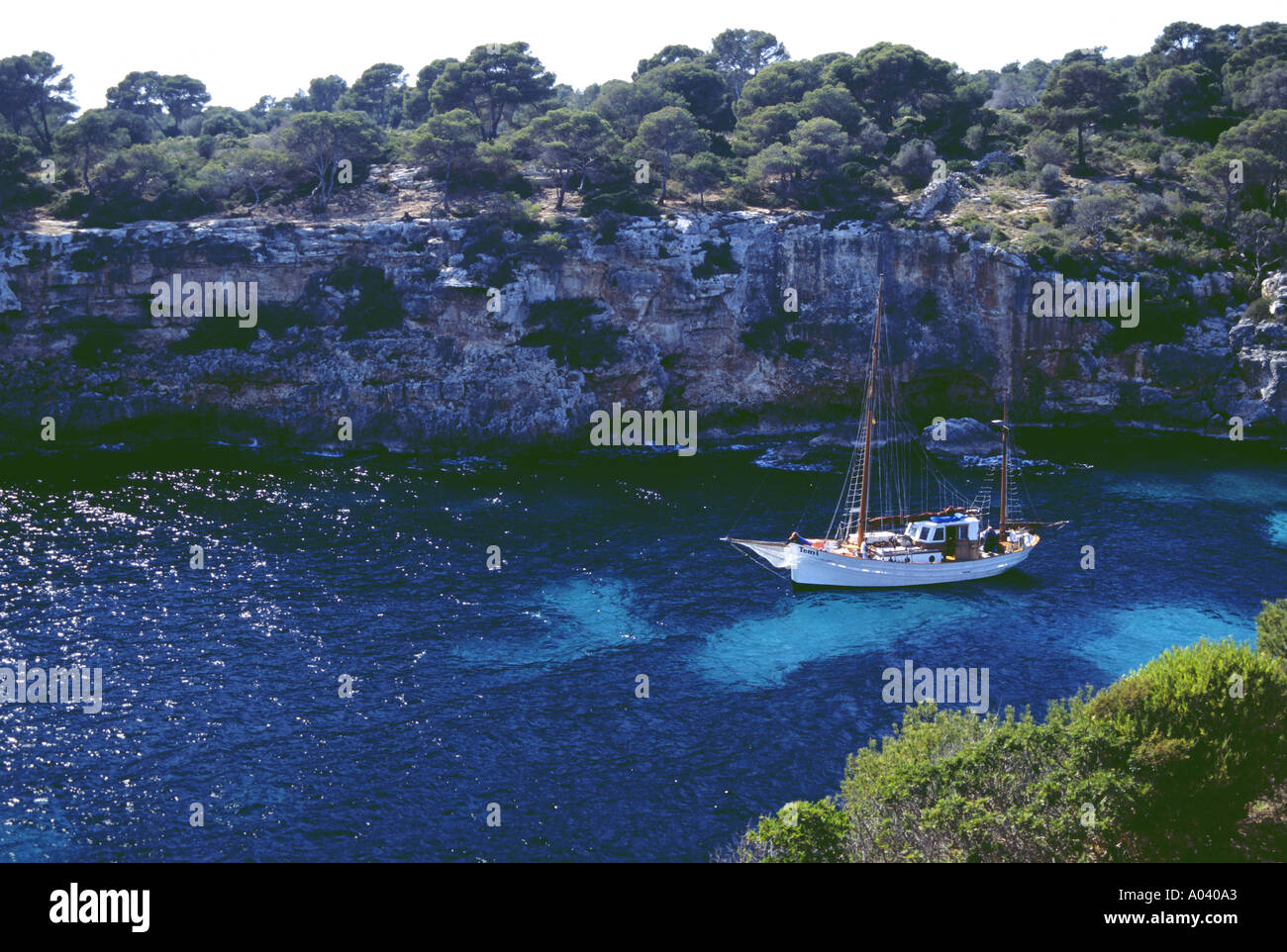 Bay of cala pi hi-res stock photography and images - Alamy