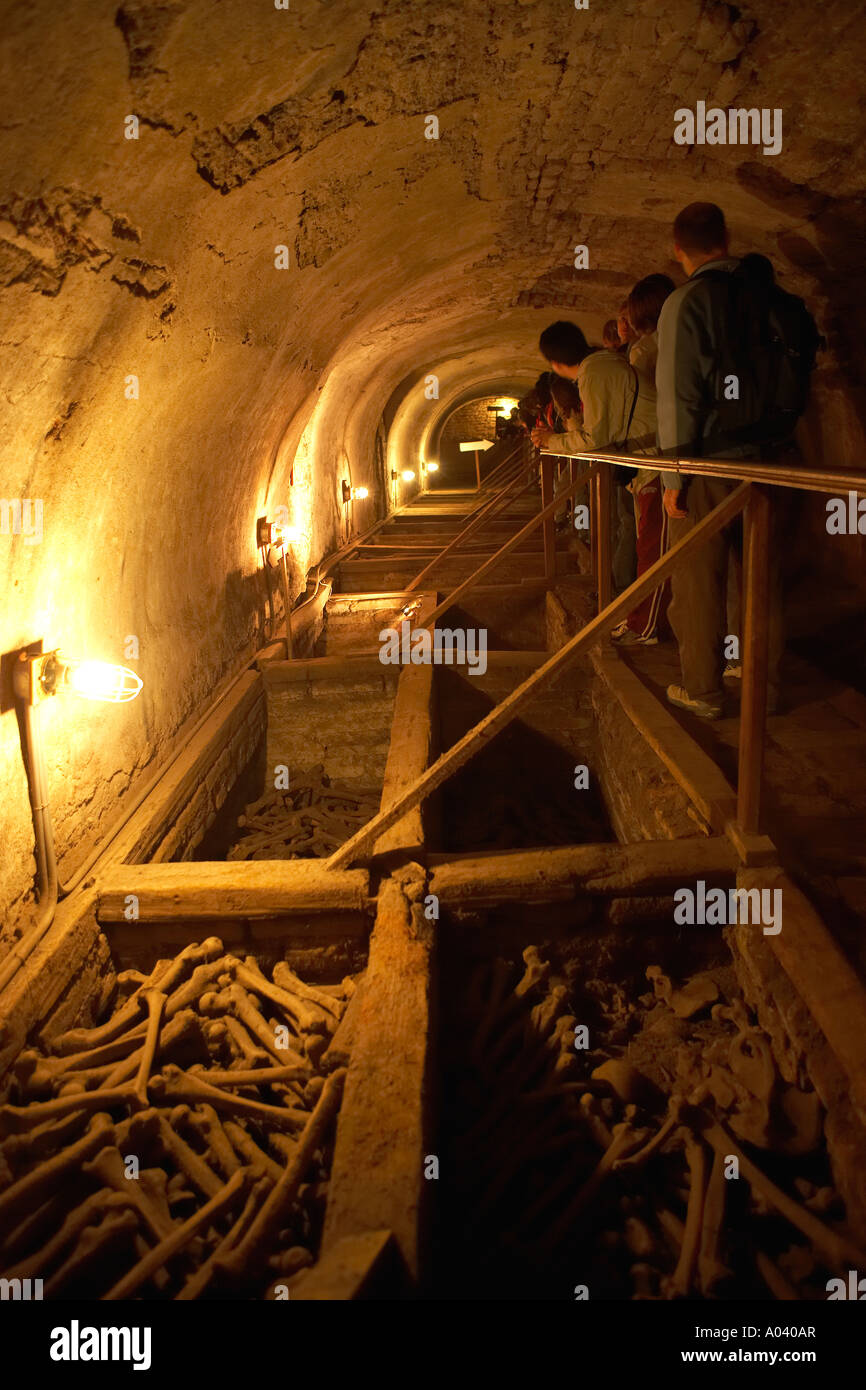 catacombs Convento y Museo de San Francisco Lima Peru Stock Photo - Alamy