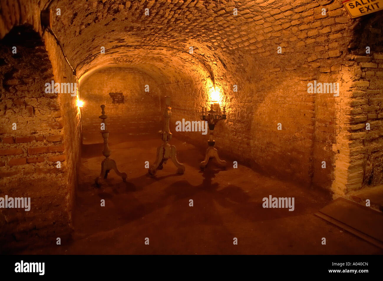 Catacombs of lima hi-res stock photography and images - Alamy