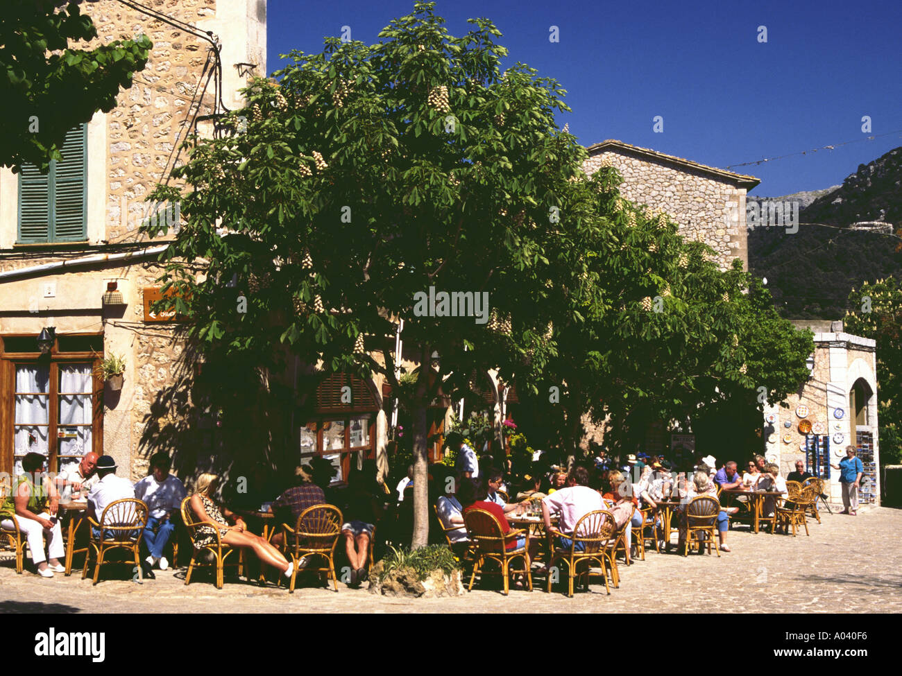 Valldemossa cafe hi-res stock photography and images - Alamy