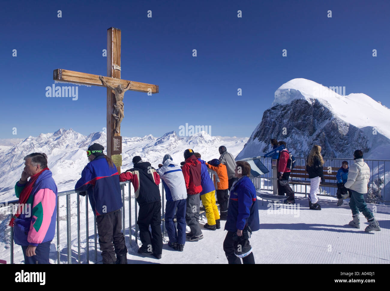 Klein Matterhorn, Zermatt, Switzerland Stock Photo - Alamy