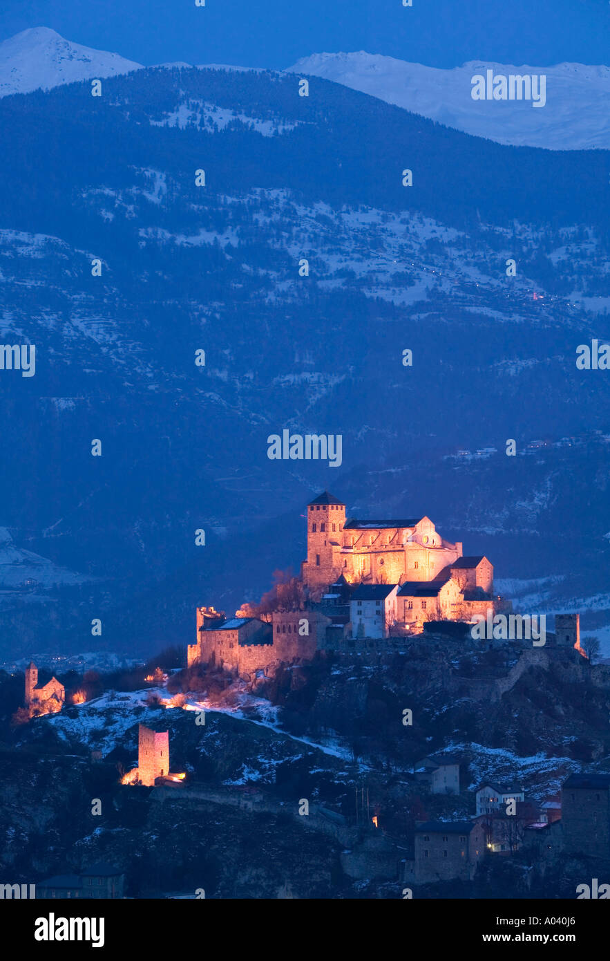 Sion switzerland winter hi-res stock photography and images - Alamy