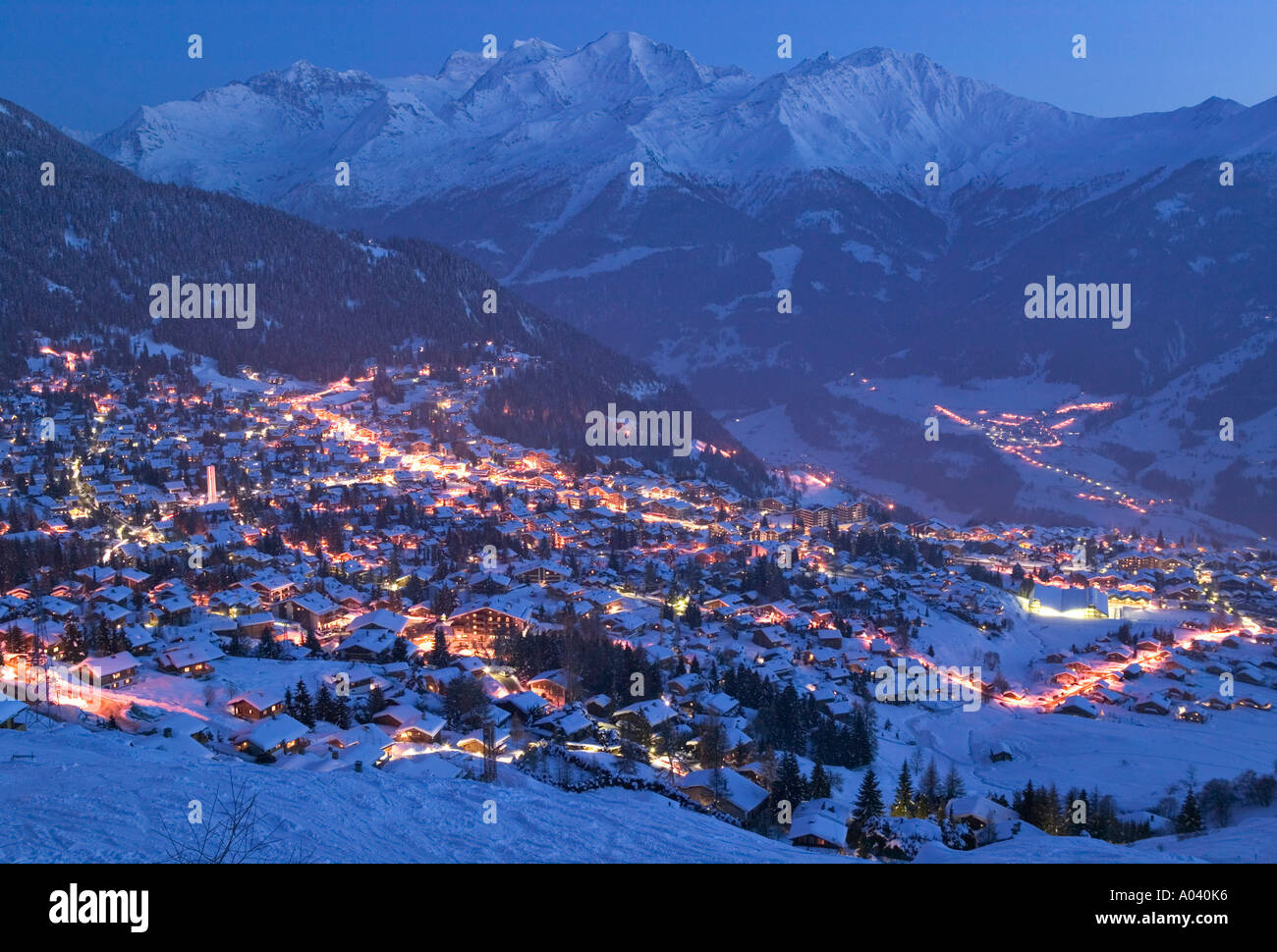 Verbier night hi-res stock photography and images - Alamy