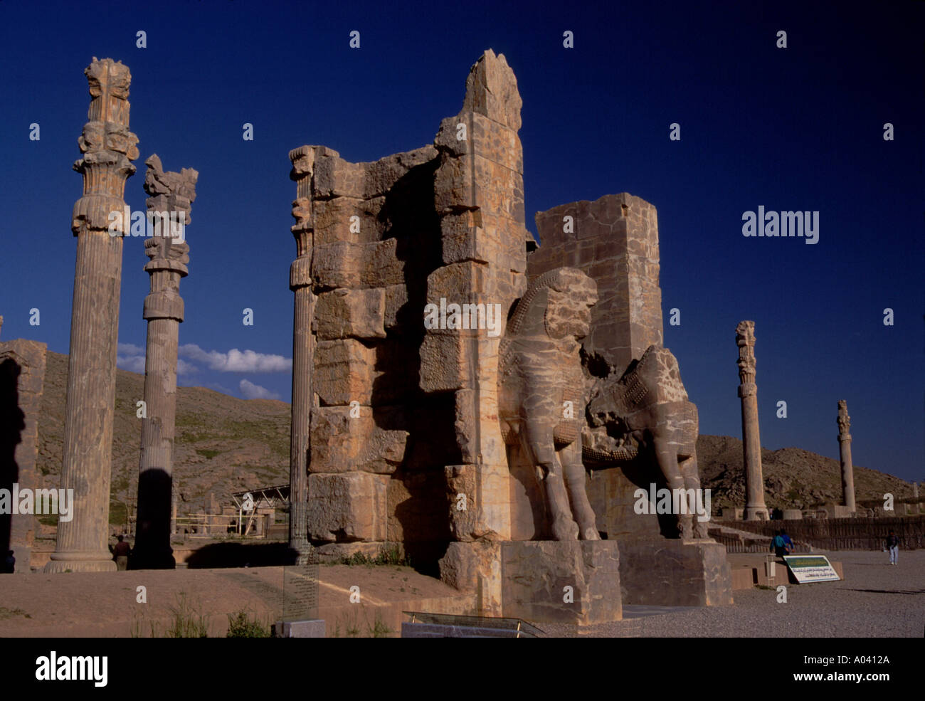 Iran - archaeological site of Persepolis Stock Photo - Alamy