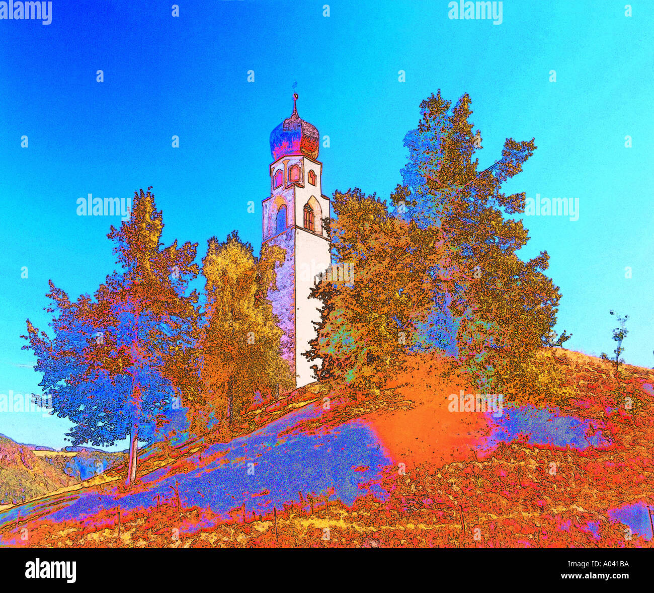 Effect of a painting hi-res stock photography and images - Alamy