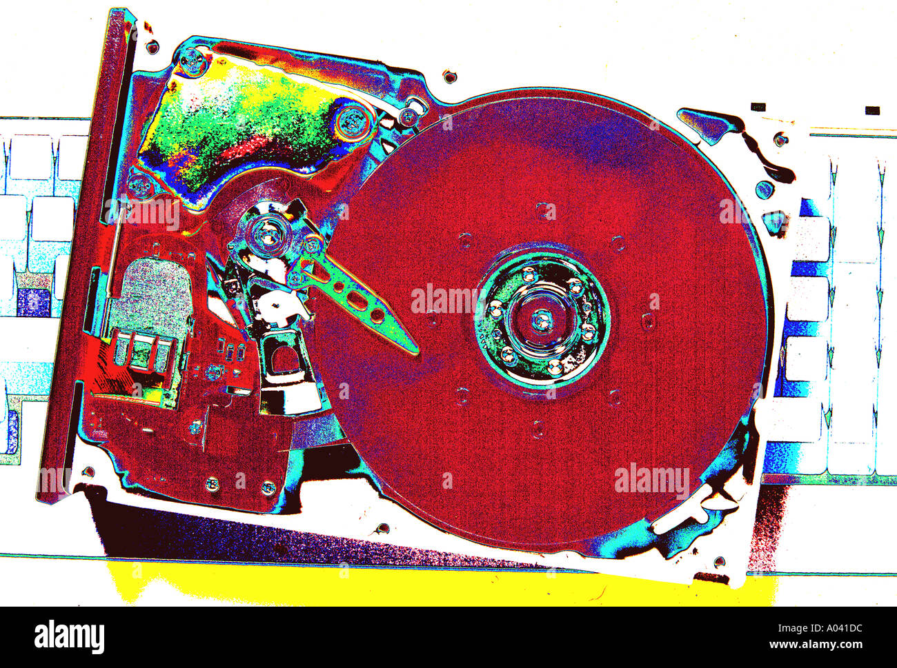 Computer hard disc Stock Photo - Alamy