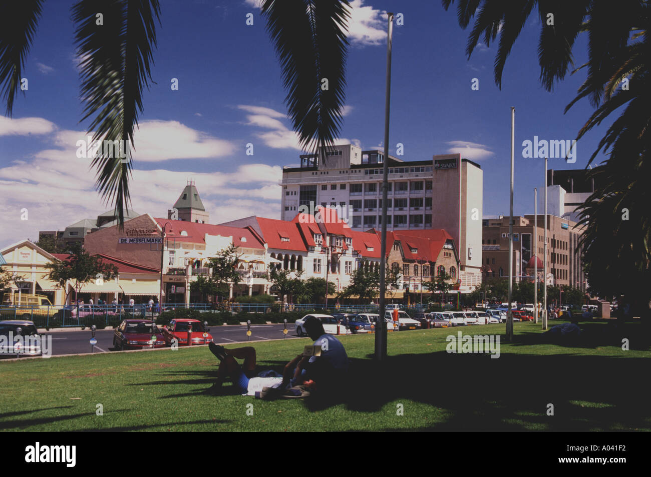 Namibia windhoek skyline hi-res stock photography and images - Alamy