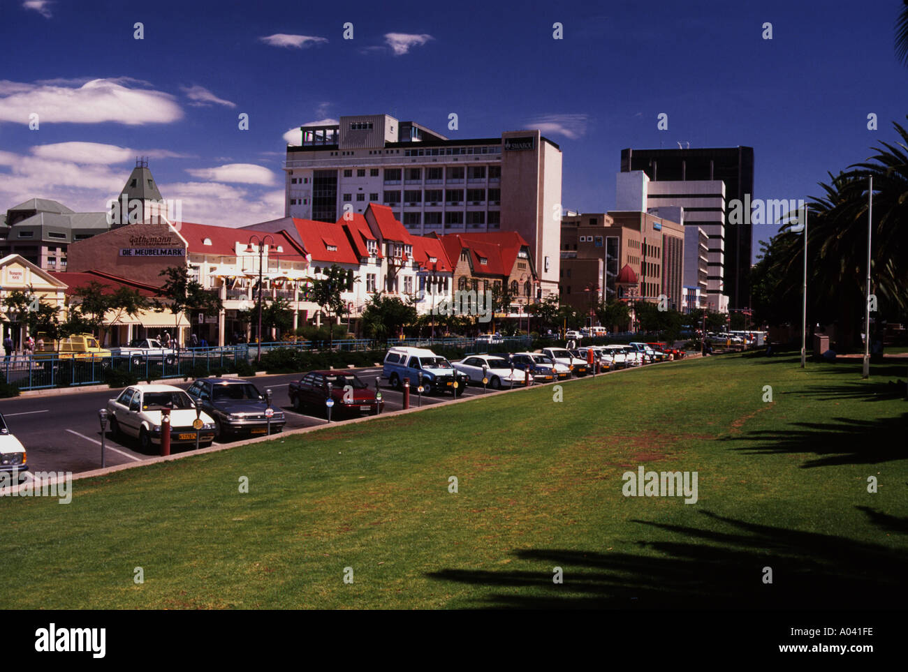 Namibia windhoek skyline hi-res stock photography and images - Alamy