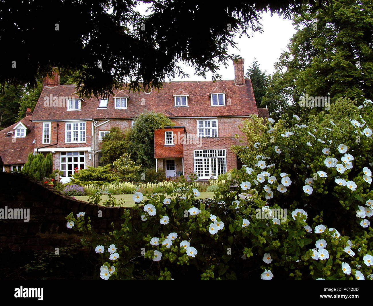 The House at Great Comp Garden Stock Photo - Alamy