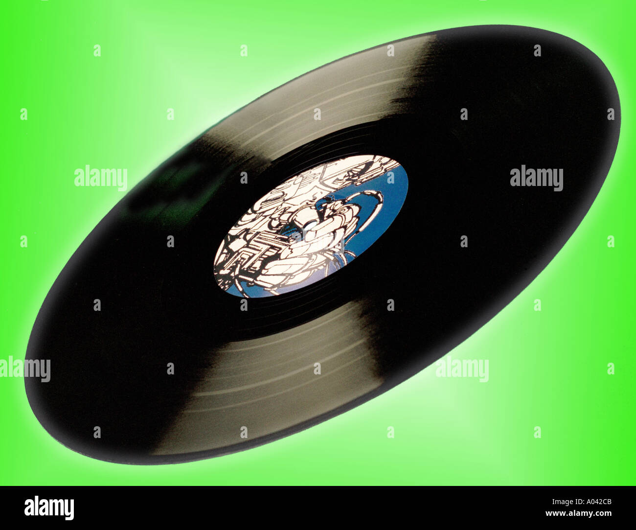 Green record hi-res stock photography and images - Alamy