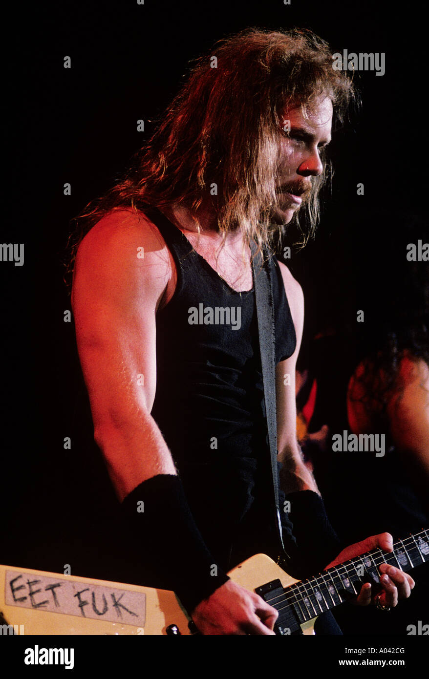 Metallica's Damaged Justice tour 1988-1989 in Phoenix, AZ Stock Photo ...