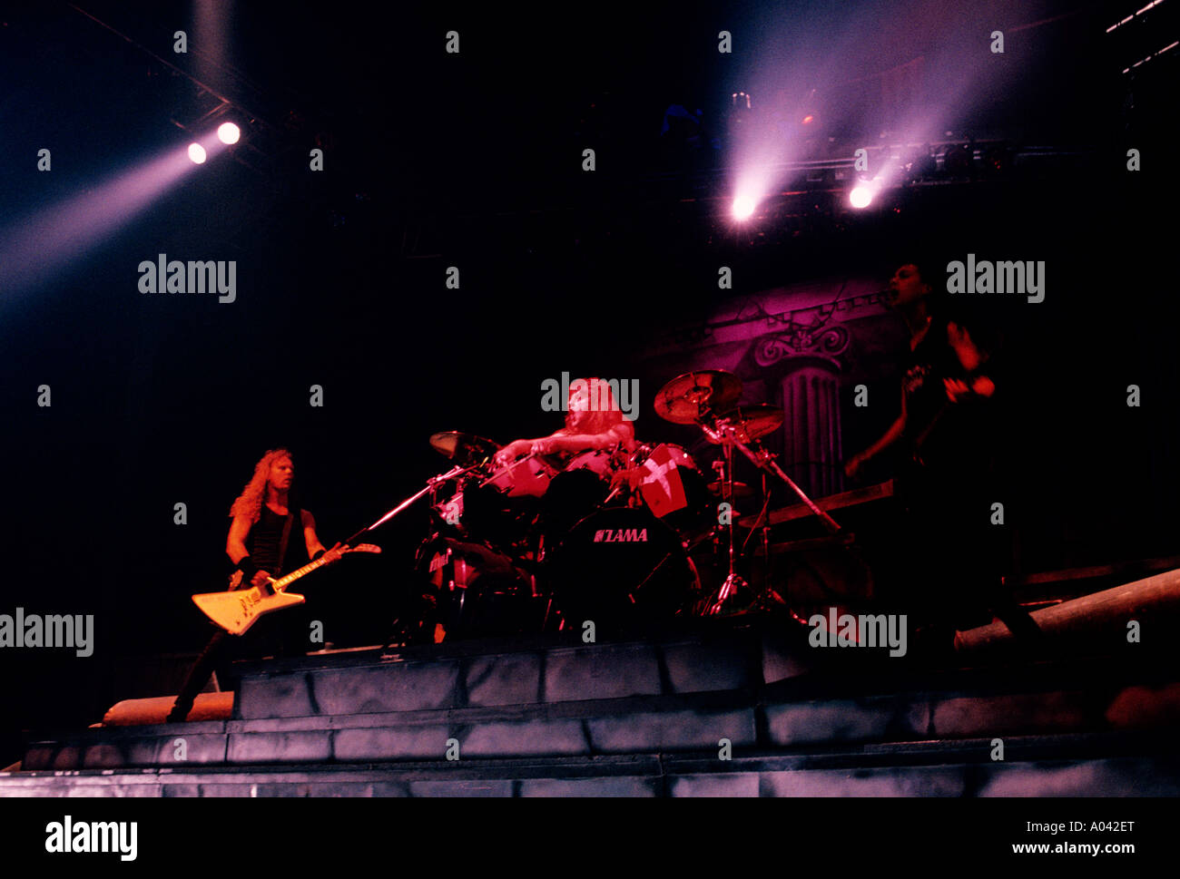 Metallica's Damaged Justice tour 1988-1989 Phoenix, AZ Stock Photo - Alamy