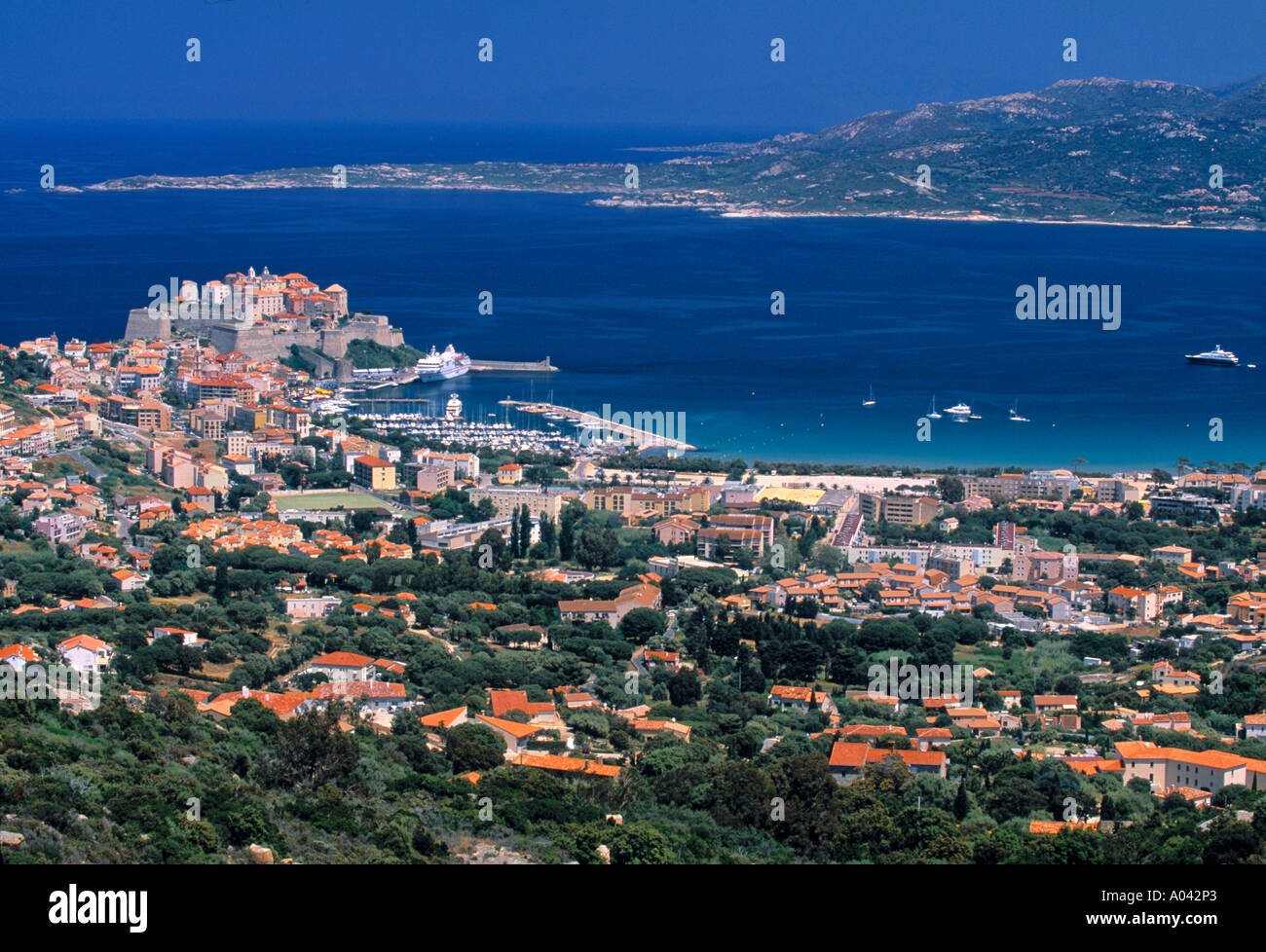 Calvi corsica beaches hi-res stock photography and images - Alamy