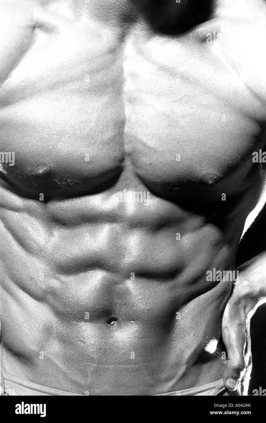Man pecs muscles hi-res stock photography and images - Alamy