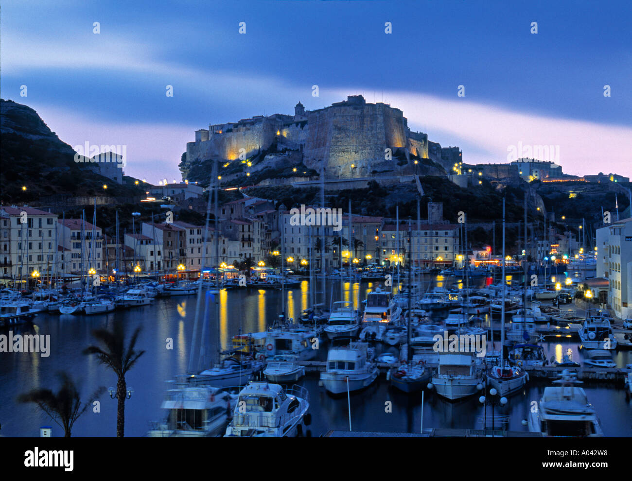 Bonifacio, Corsica, France Stock Photo - Alamy