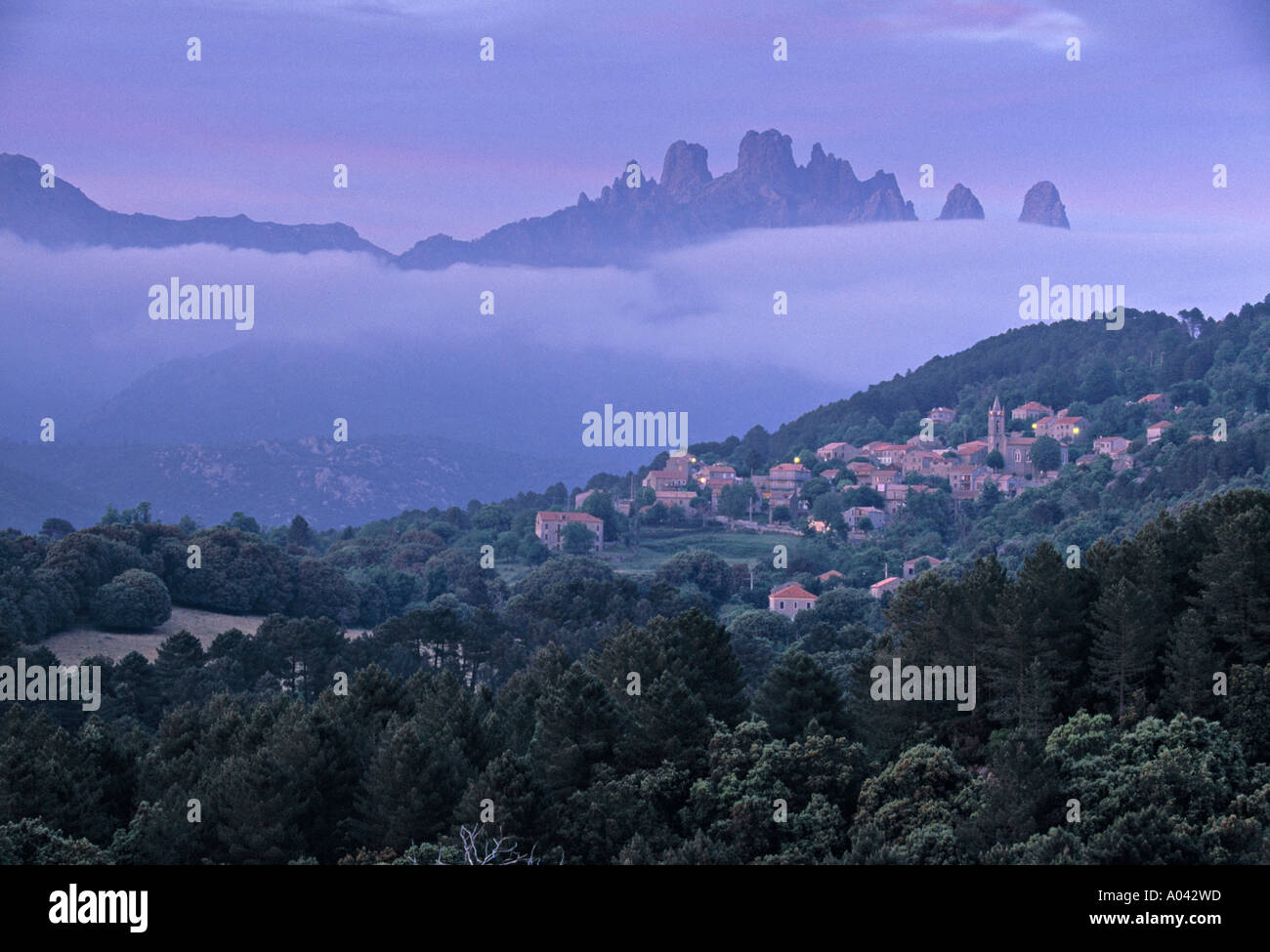 Zonza village hi-res stock photography and images - Alamy
