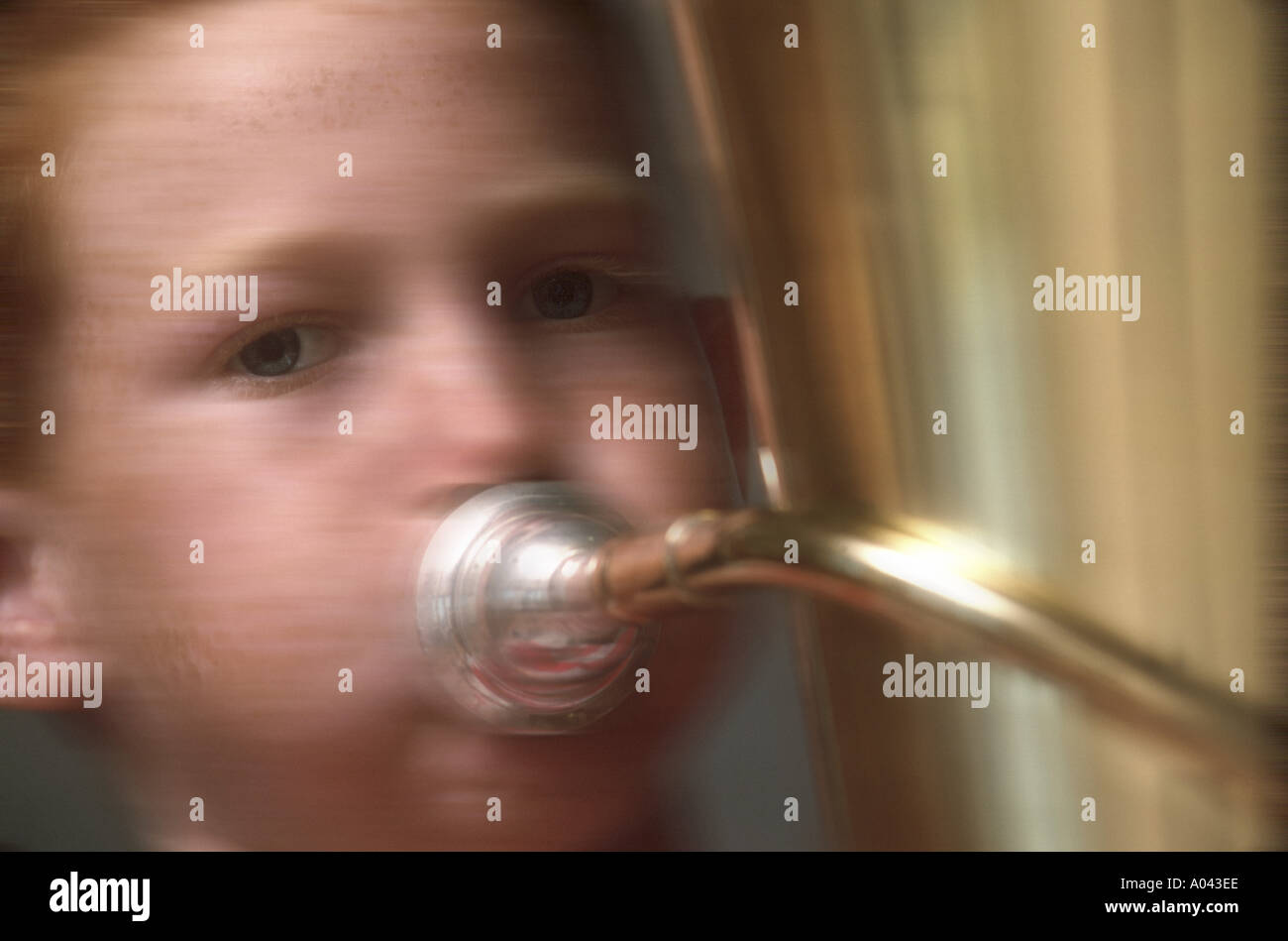 Boy playing tuba hi-res stock photography and images - Alamy