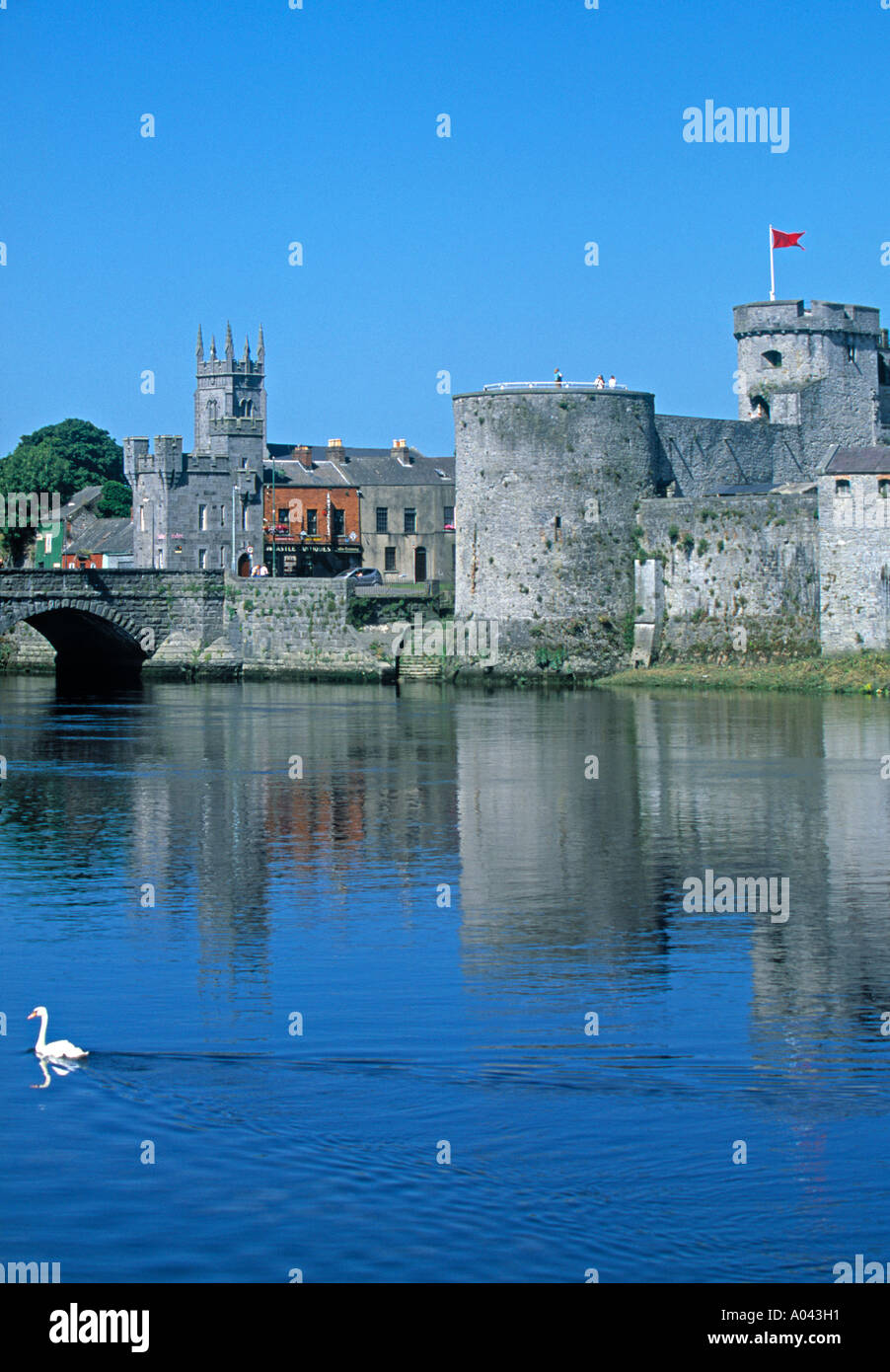 King Johns Castle, Limerick, Co. Limerick, Ireland Stock Photo - Alamy