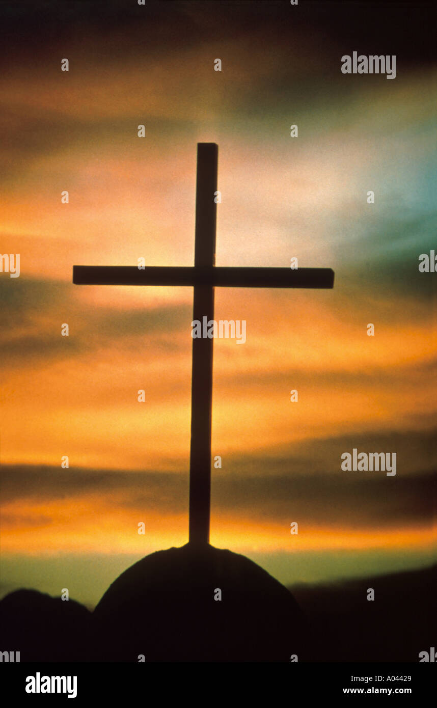Cross on top of Church Stock Photo - Alamy
