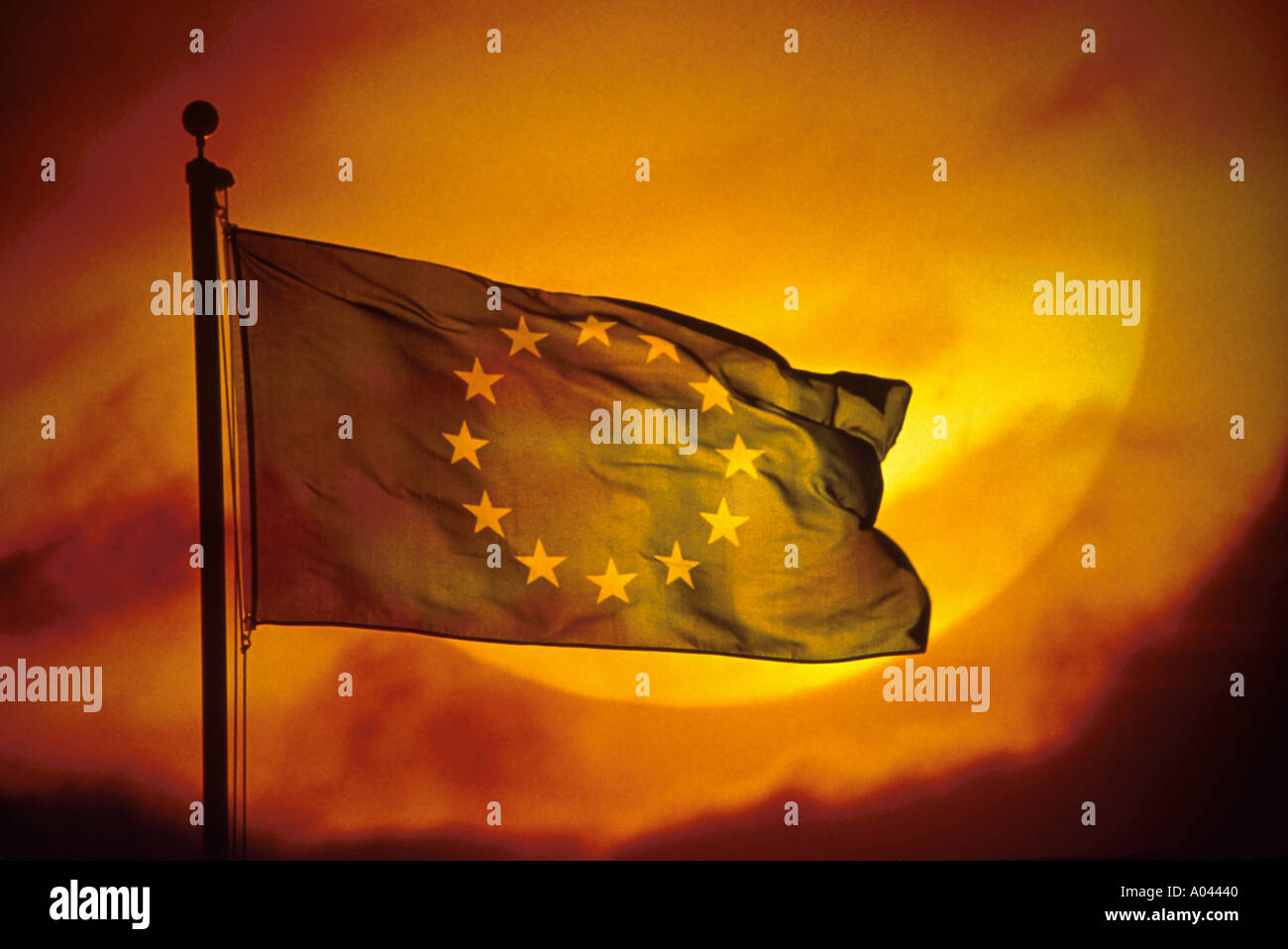 FLAG OF EUROPEAN UNION Stock Photo - Alamy