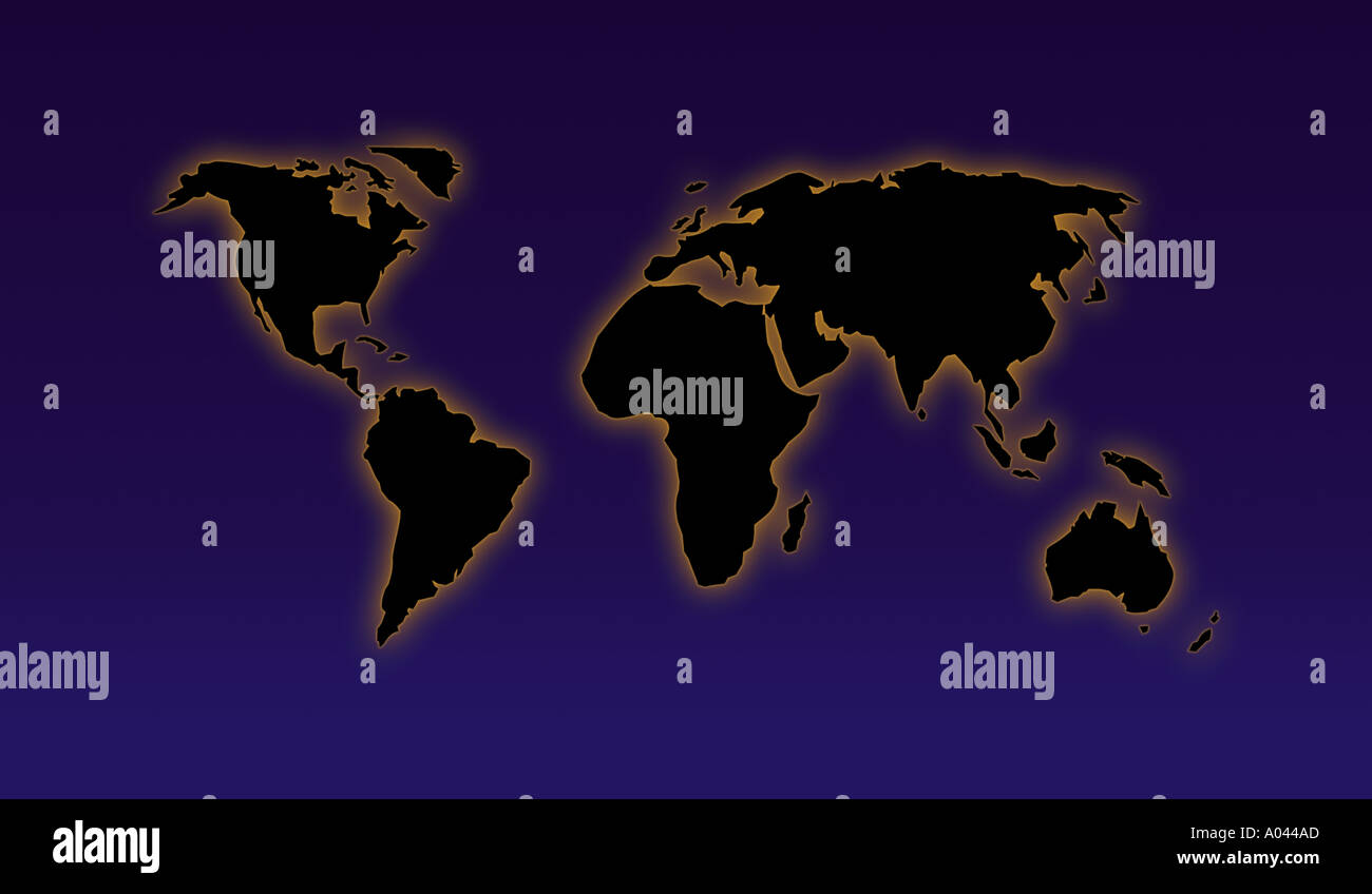 2001 world map hi-res stock photography and images - Alamy