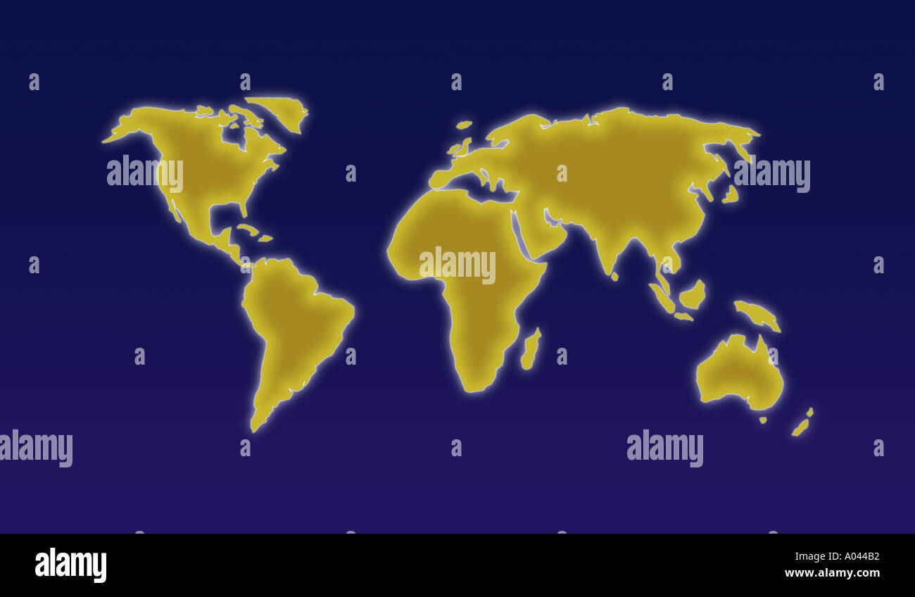 2001 world map hi-res stock photography and images - Alamy