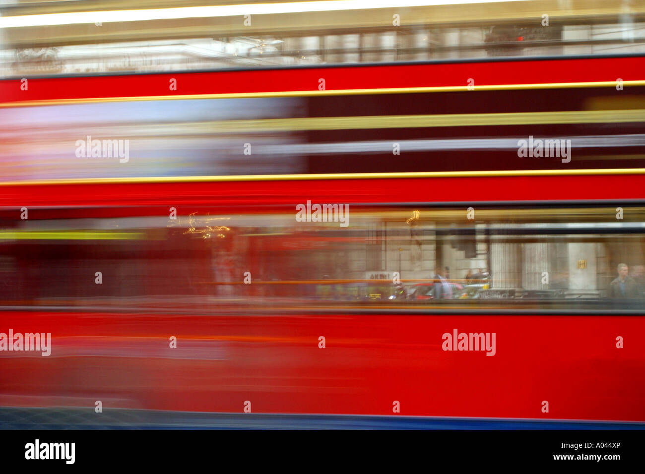 London bus movement, England Stock Photo - Alamy