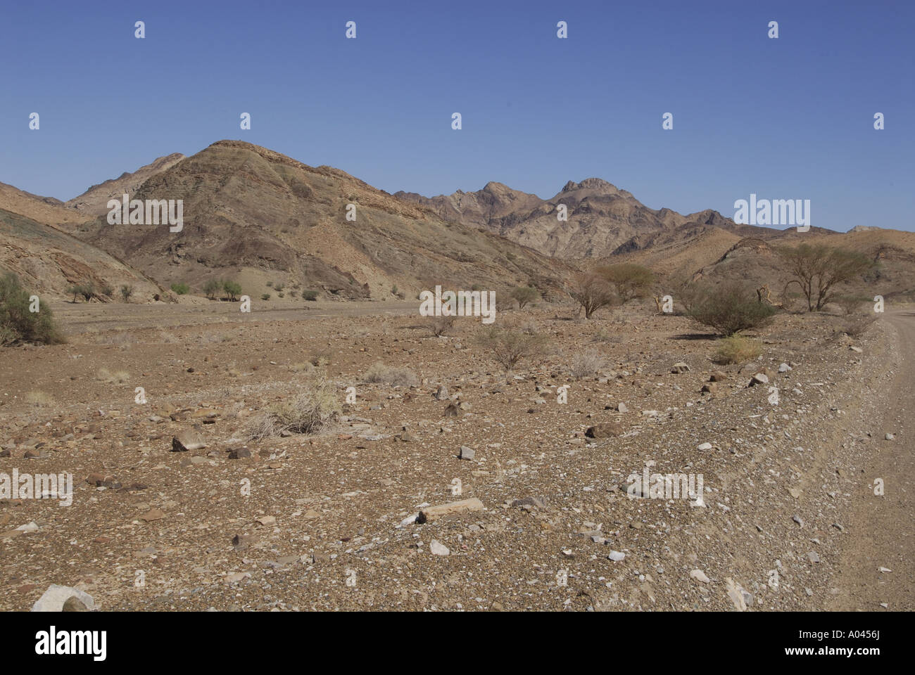 Hajar Mountains in Oman Stock Photo - Alamy