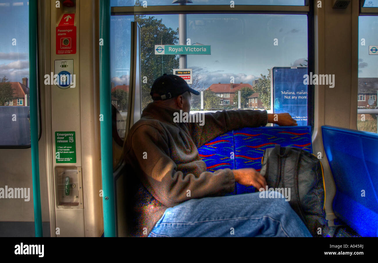 Dlr train interior hi-res stock photography and images - Alamy