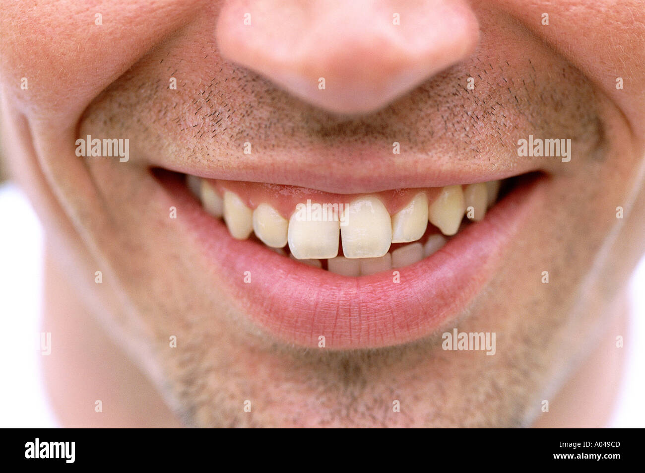 Smile super close up hi-res stock photography and images - Alamy