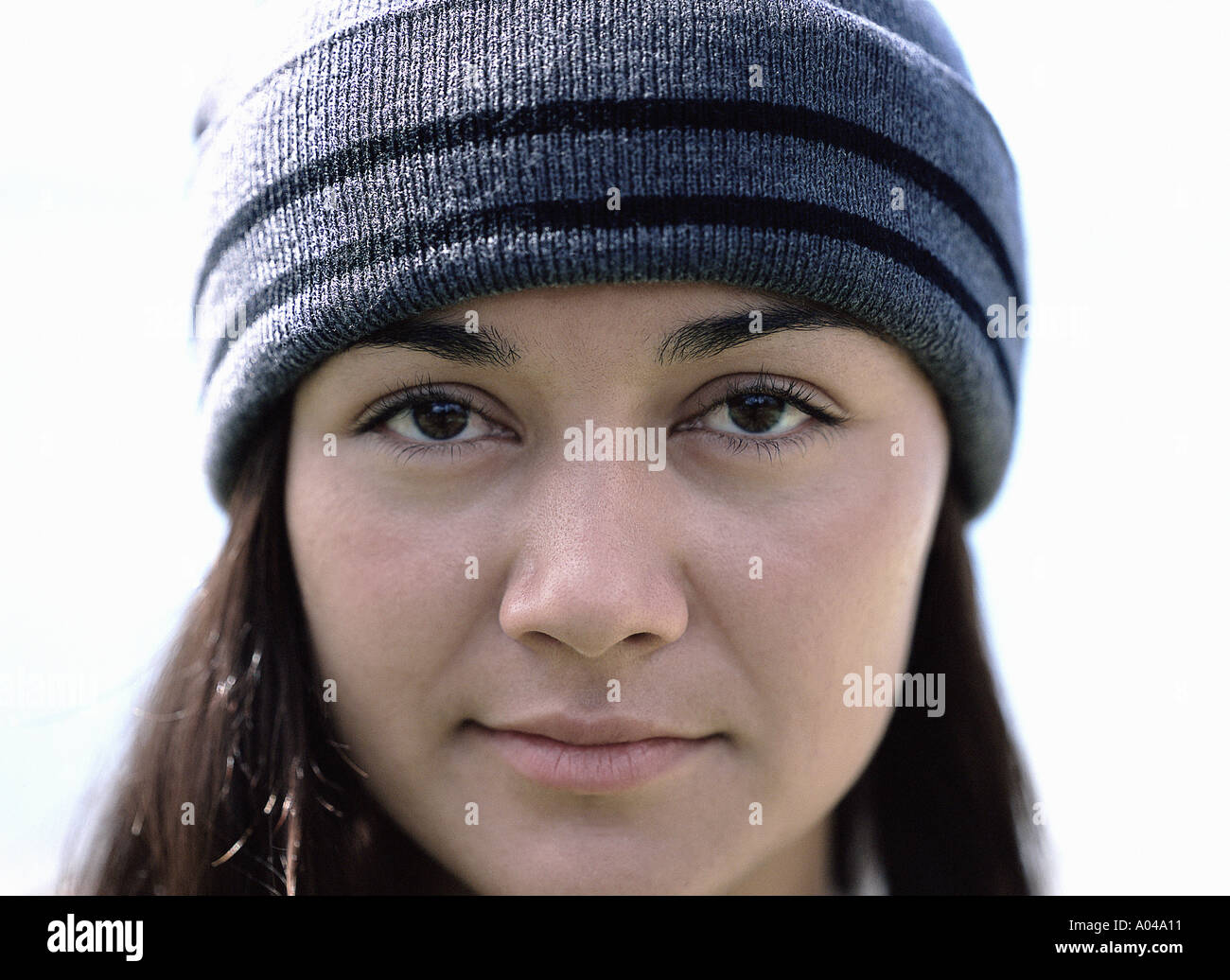 Wearing a wool hat hi-res stock photography and images - Alamy