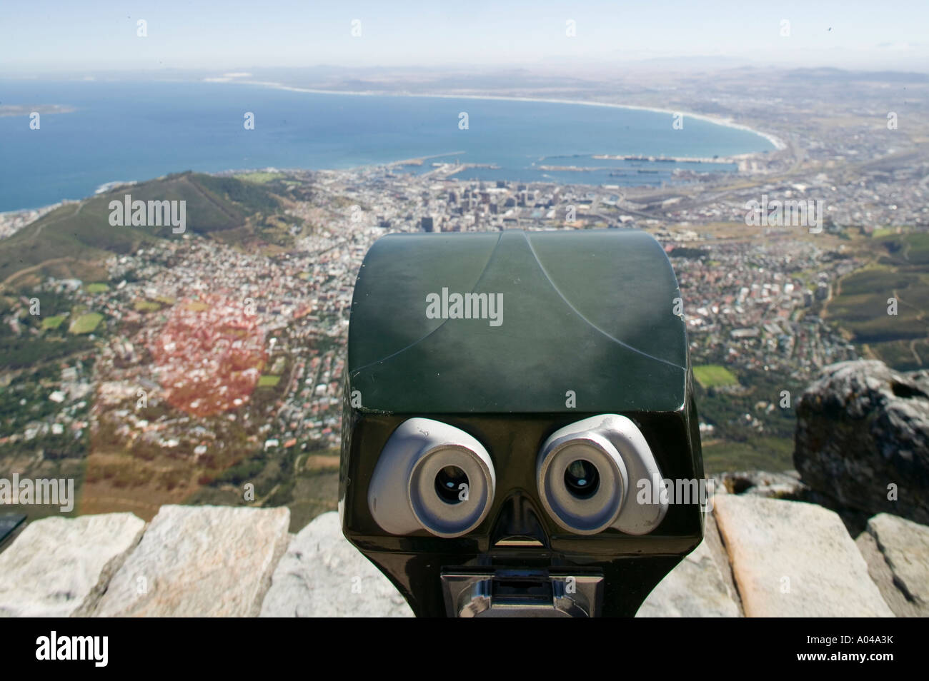South Africa Cape Town Table Mountain National Park Observation deck ...