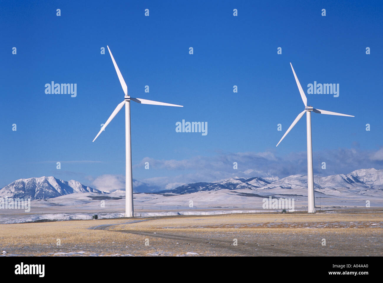 Windmill in southern alberta hi-res stock photography and images - Alamy