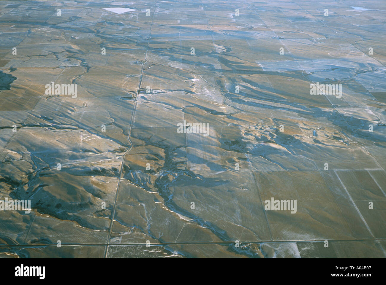 Aerial prairies aerial prairie hi-res stock photography and images - Alamy