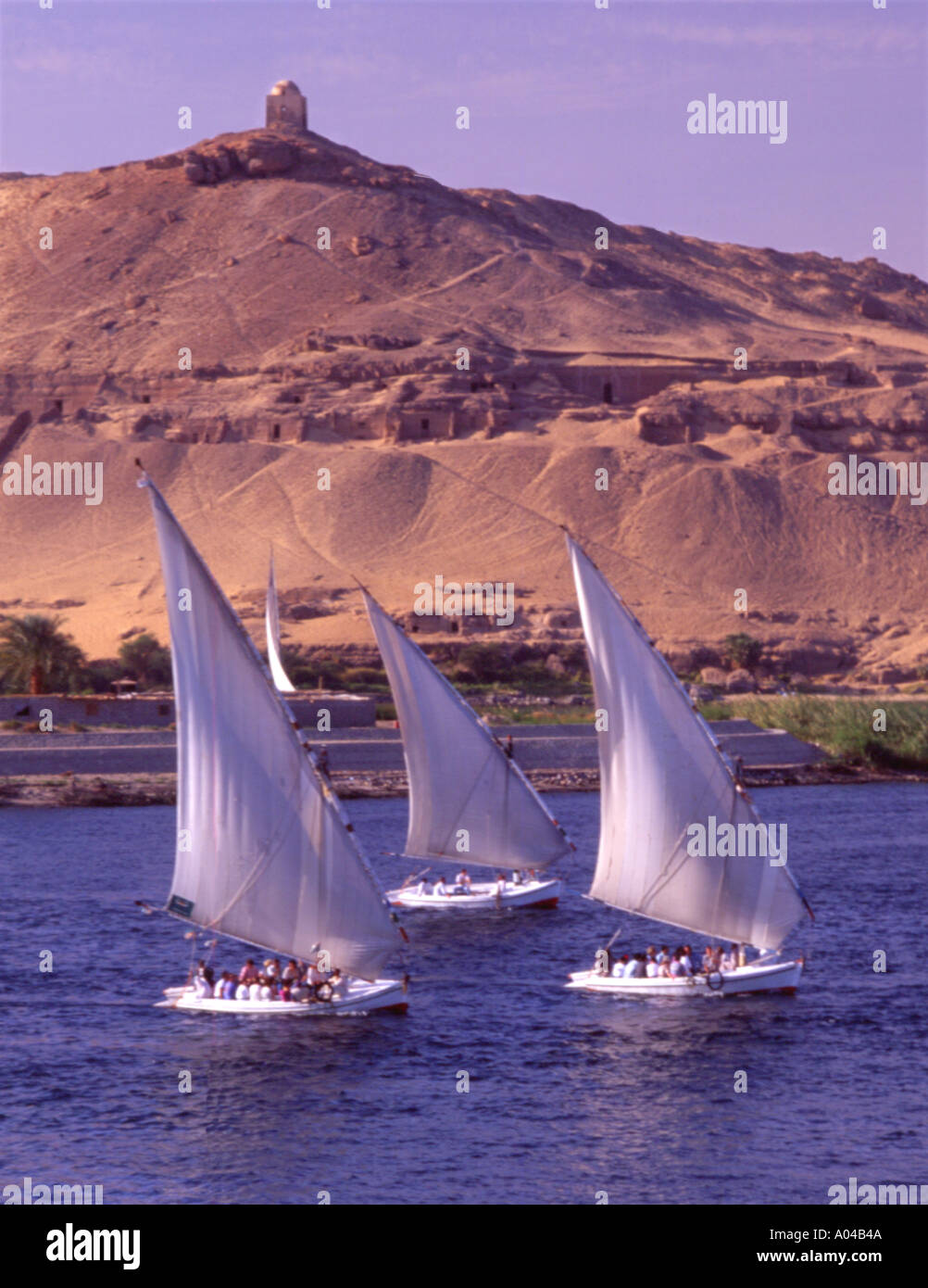 Egypt River Nile at Aswan Stock Photo - Alamy