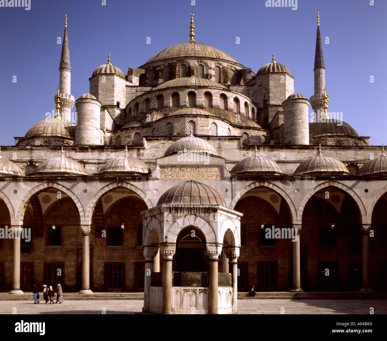 Turkey Istanbul Sultan Ahmed Mosque Stock Photo - Alamy