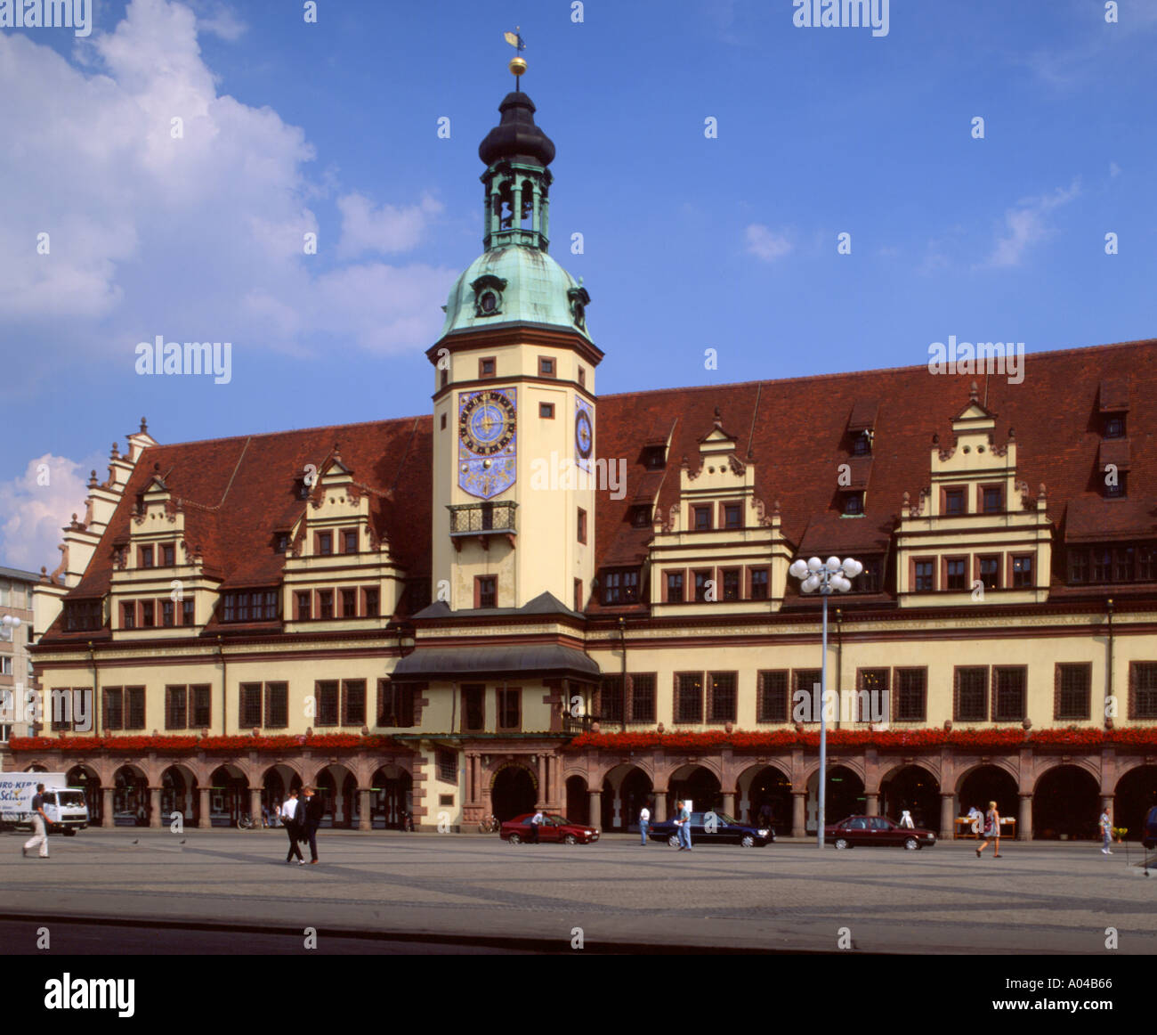 Germany Leipzig Old town hall Stock Photo - Alamy