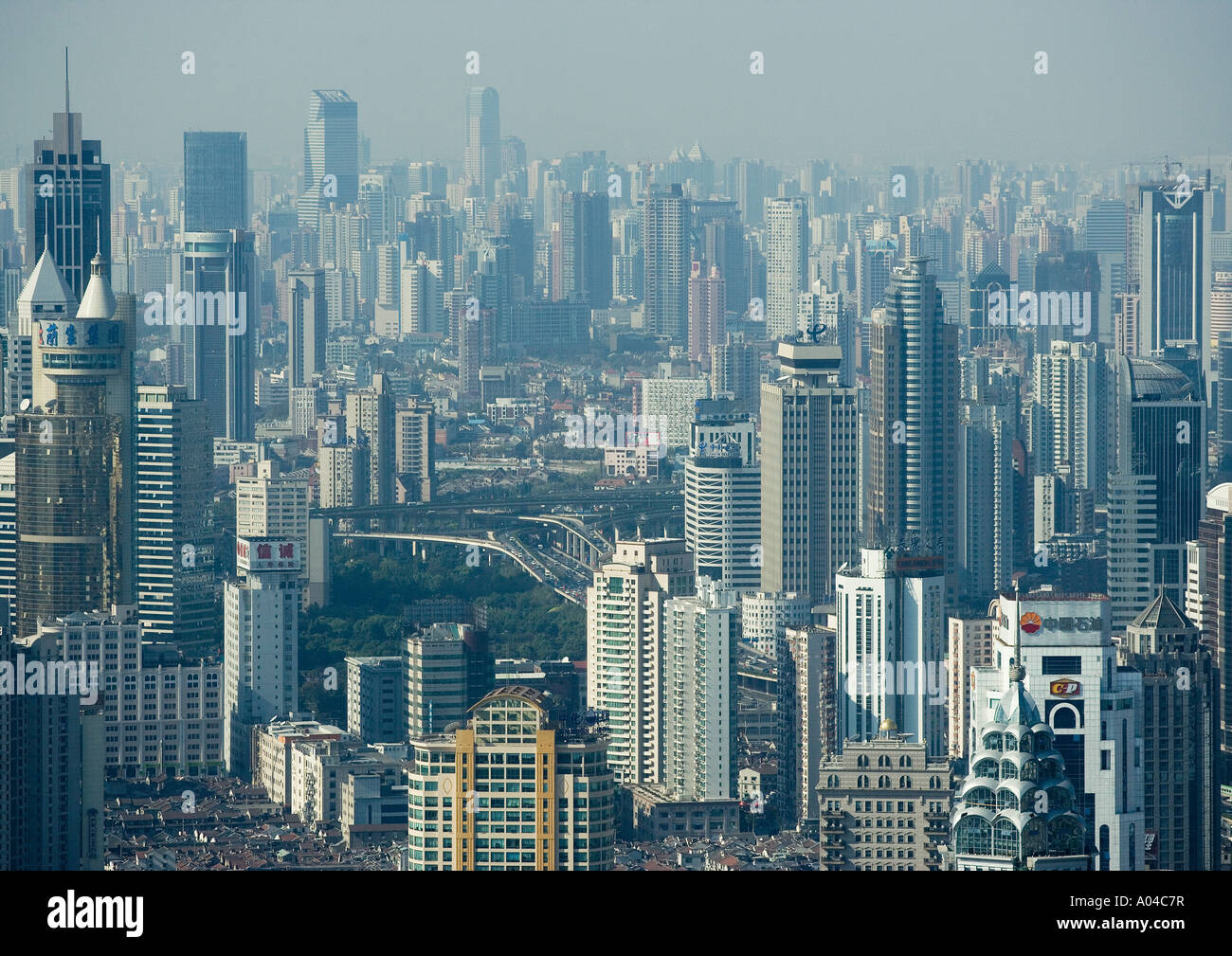 Cityscape, Shanghai, China Stock Photo - Alamy