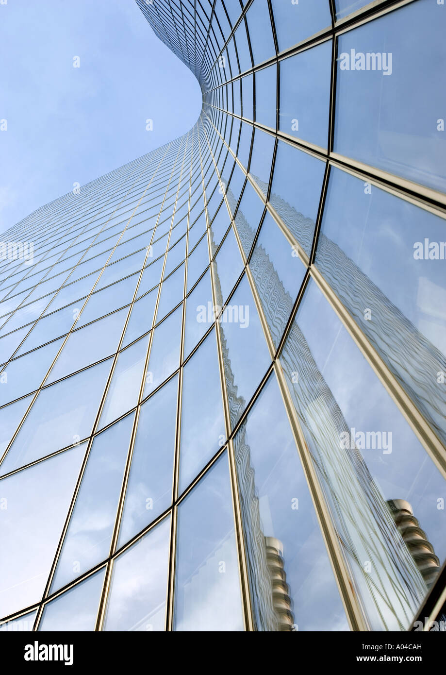 Skyscraper, low angle, abstract view Stock Photo - Alamy
