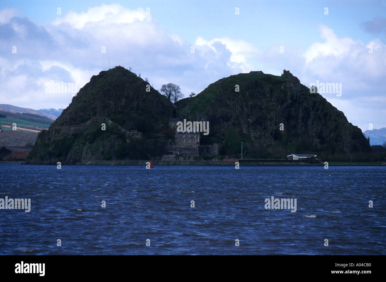 Dumbarton Rock Scotland Stock Photo - Alamy