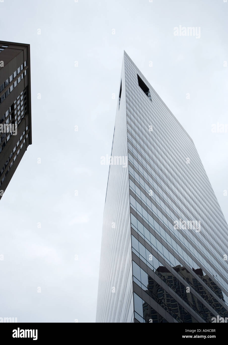 High rise buildings, low angle view Stock Photo - Alamy