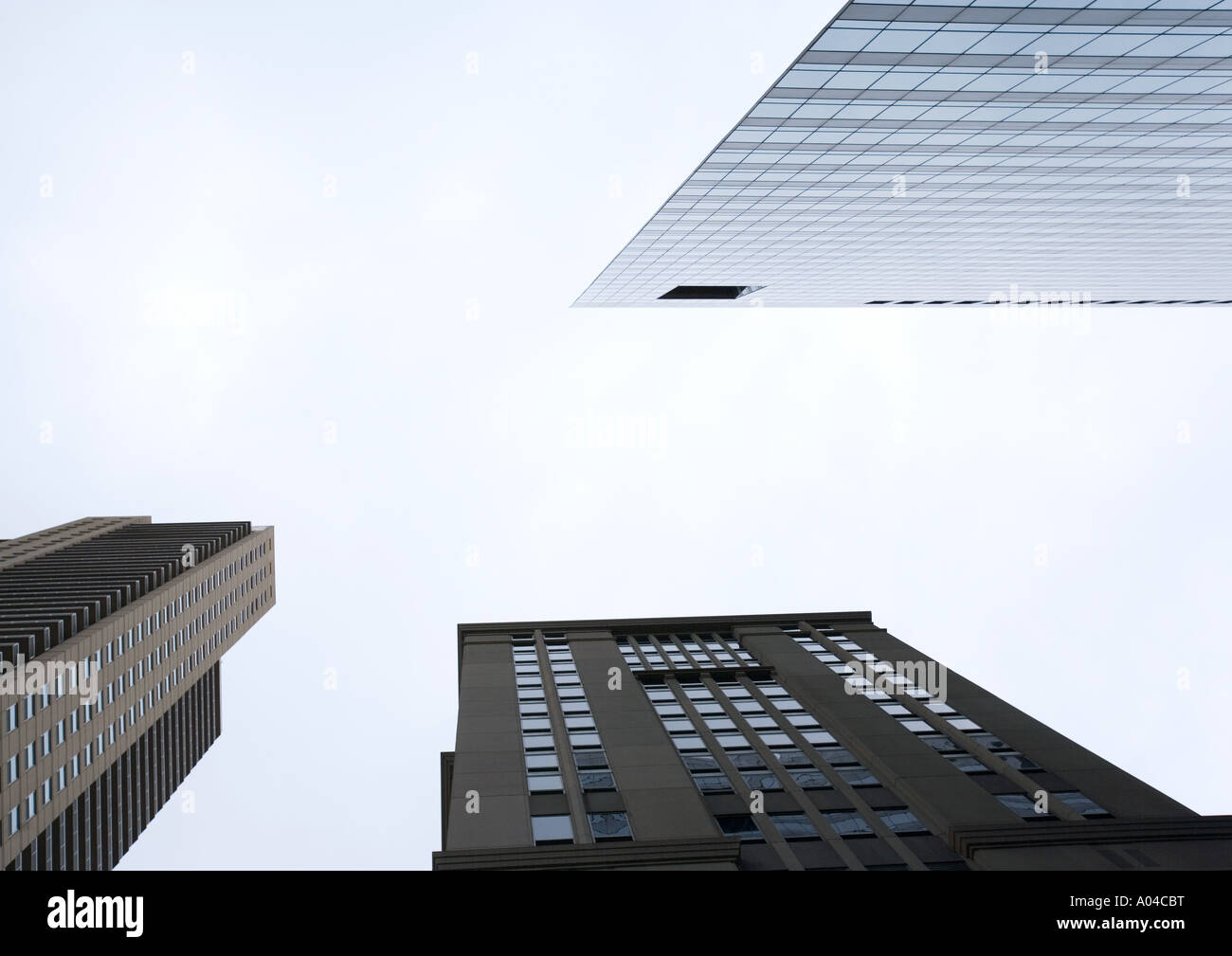 High rise buildings, low angle view Stock Photo - Alamy