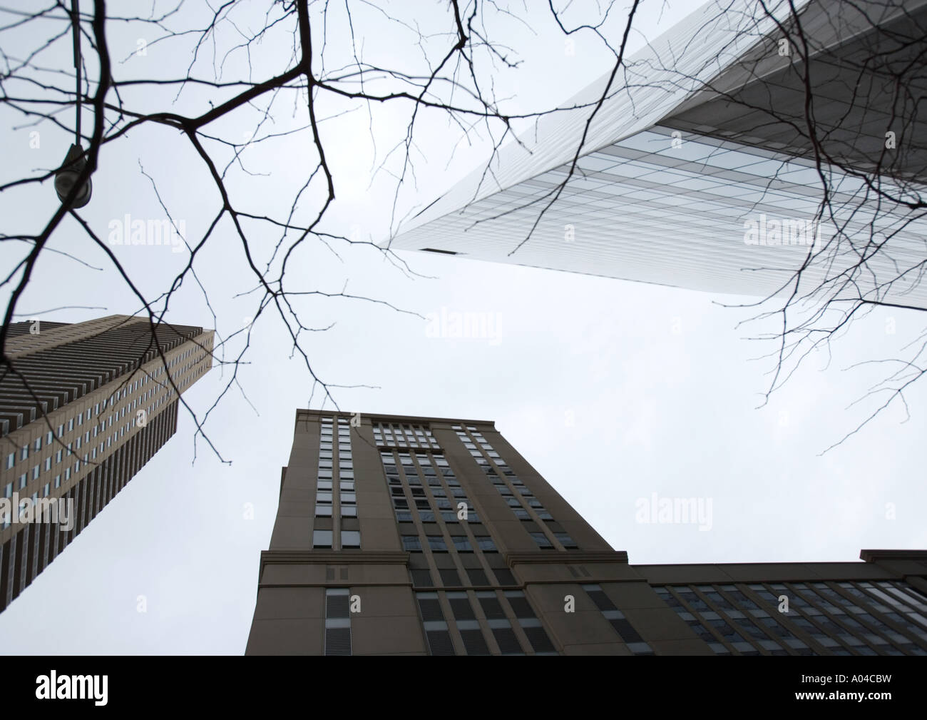 High rise buildings, low angle view Stock Photo - Alamy