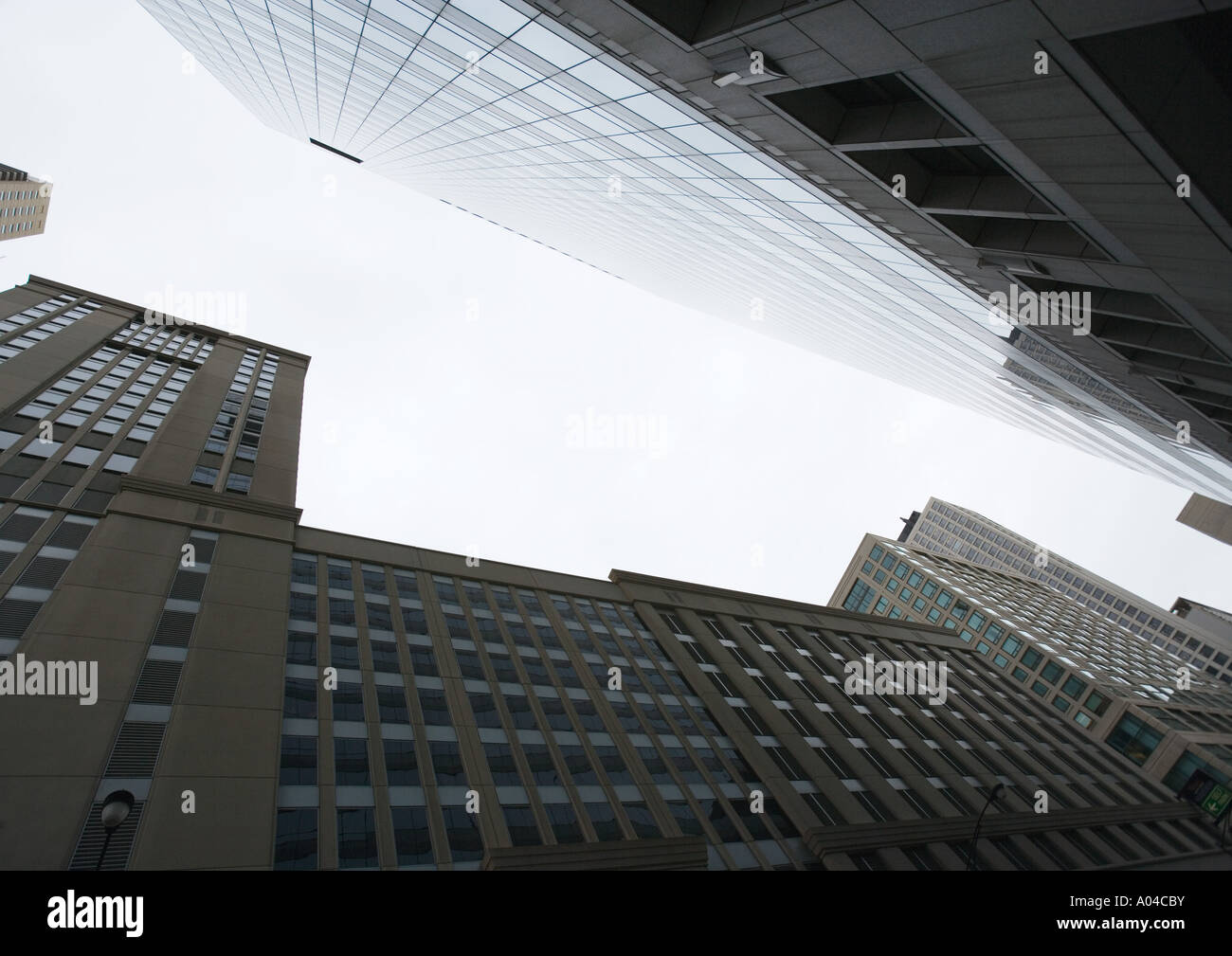 High rise buildings, low angle view Stock Photo - Alamy